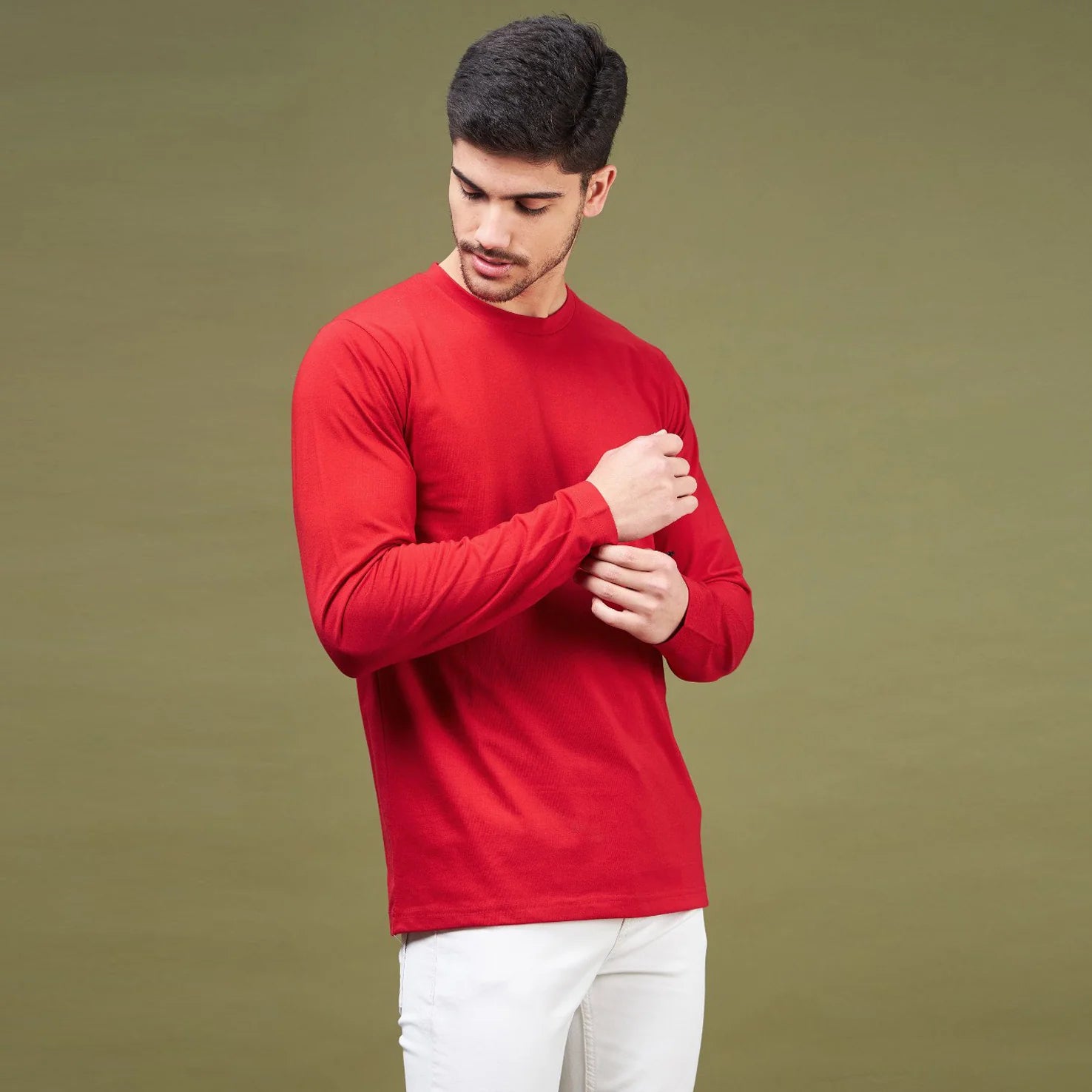 Full Sleeve T-shirts | Full Hand T-shirts | Long Sleeve Tees Online ...